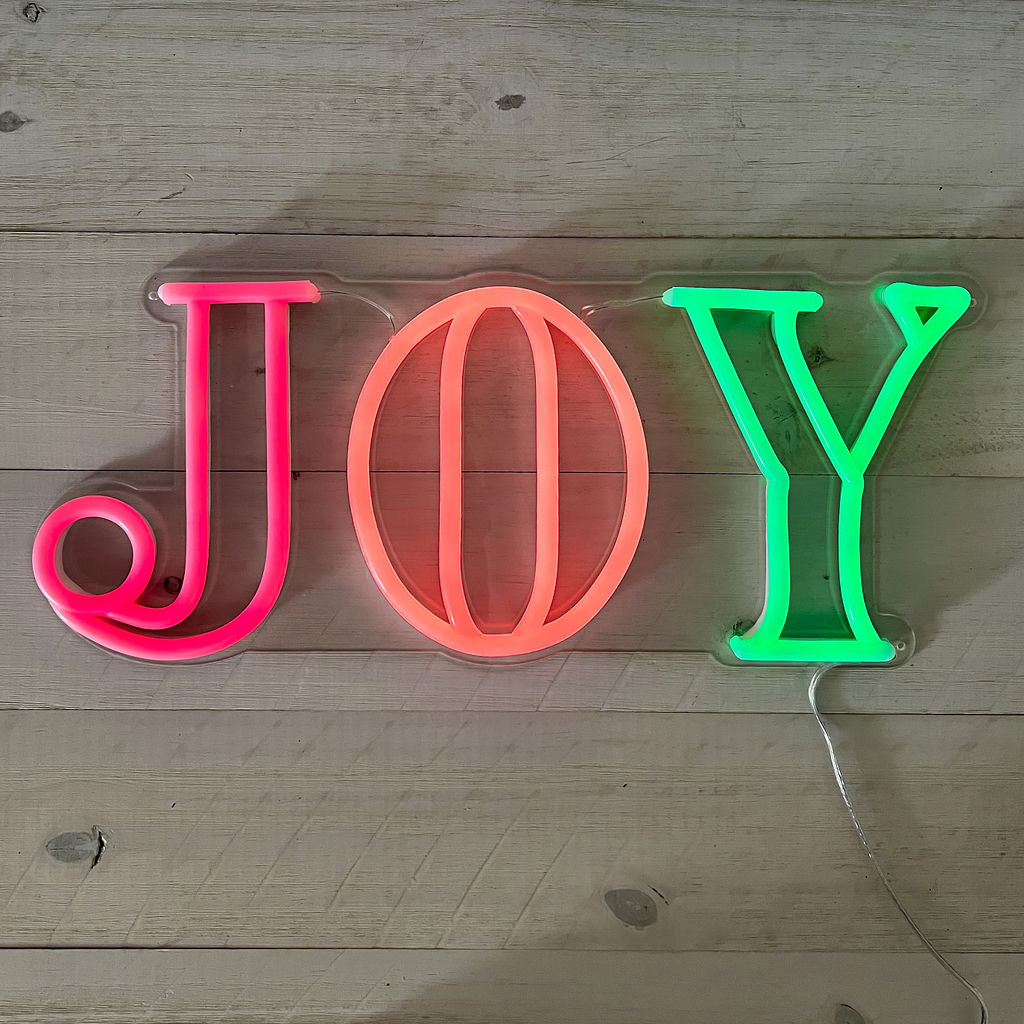 JOY | LED Neon Sign |Brite Lite New Neon